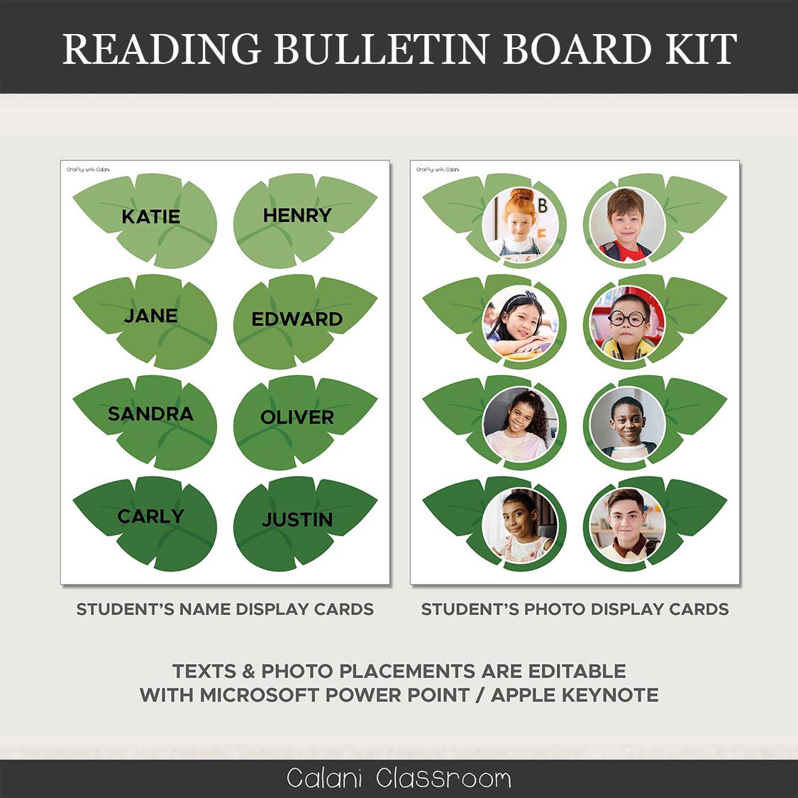 Reading Bulletin Board Kit, Classroom Bulletin Board, Wild About ...