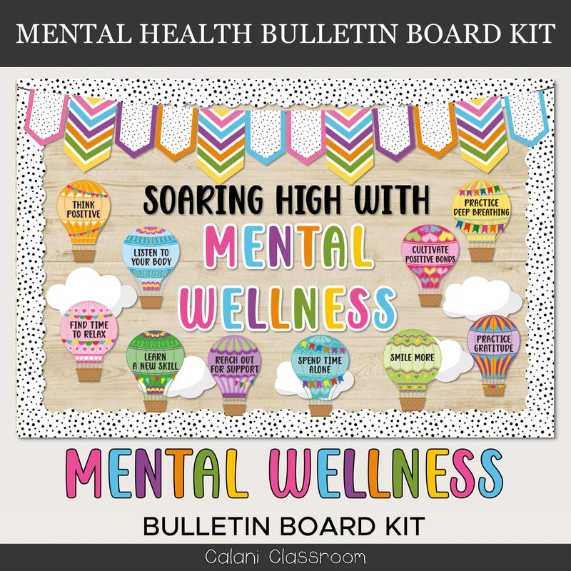 Wellness Bulletin Board Ideas - Etsy