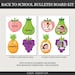 Fruit Bulletin Board Kit, Sweet Classroom Door Decor, Fruit Classroom ...