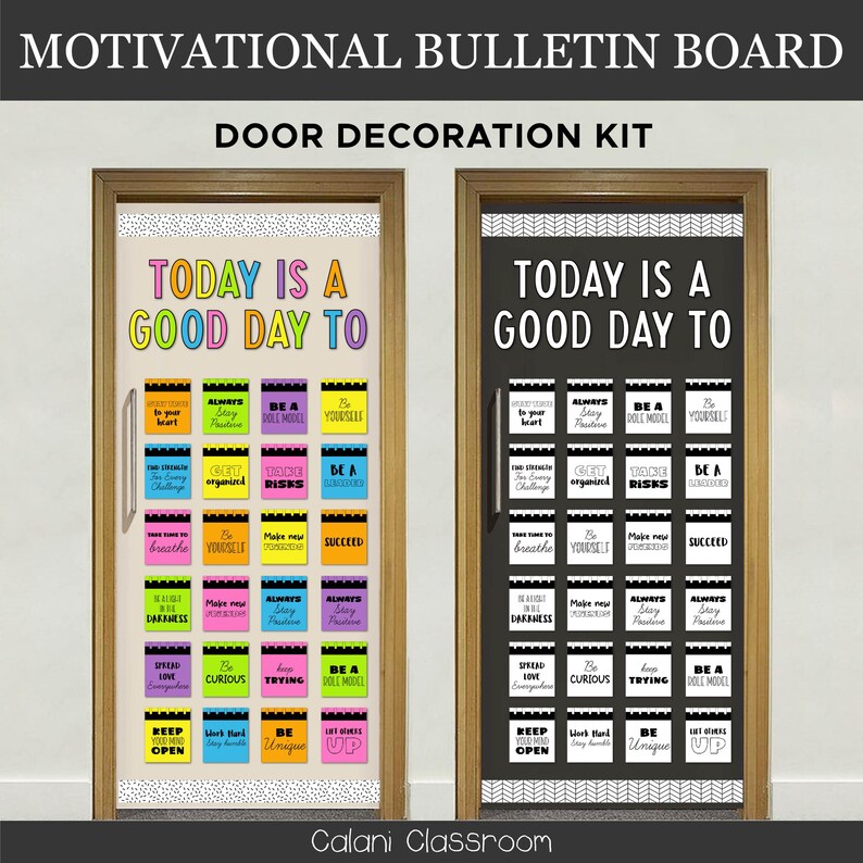 Today is Good Day Bulletin Board Kit, Motivational Bulletin Board ...