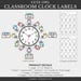 Clock Label Classroom Decoration, Owl Classroom Theme, Telling Time ...