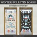 Winter Holiday Bulletin Board Kit in Winter Wonderland Theme (digital ...