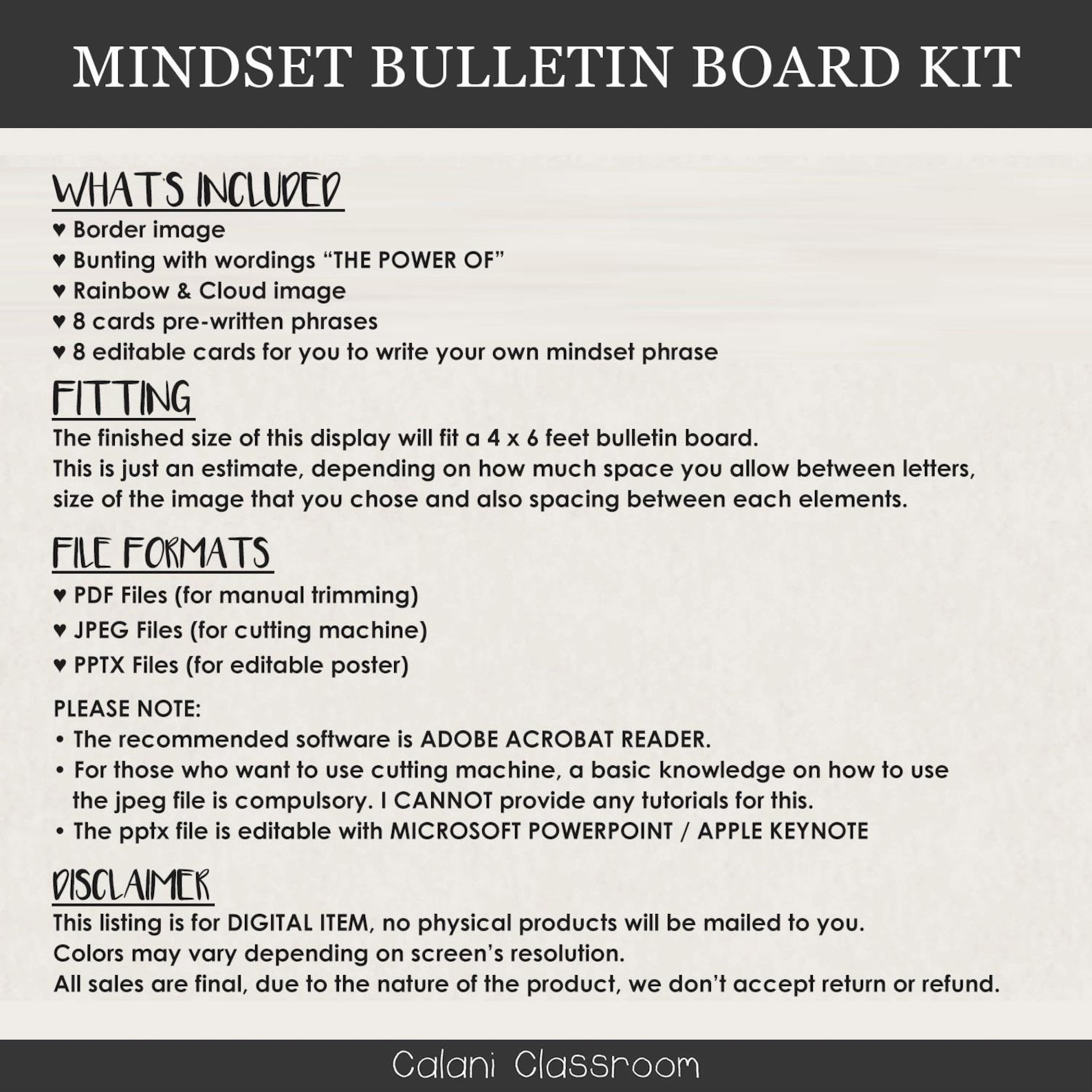 The Power of yet Bulletin Board Kit, Boho Rainbow Classroom Display ...