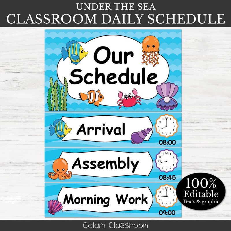 Ocean Theme Classroom - Etsy
