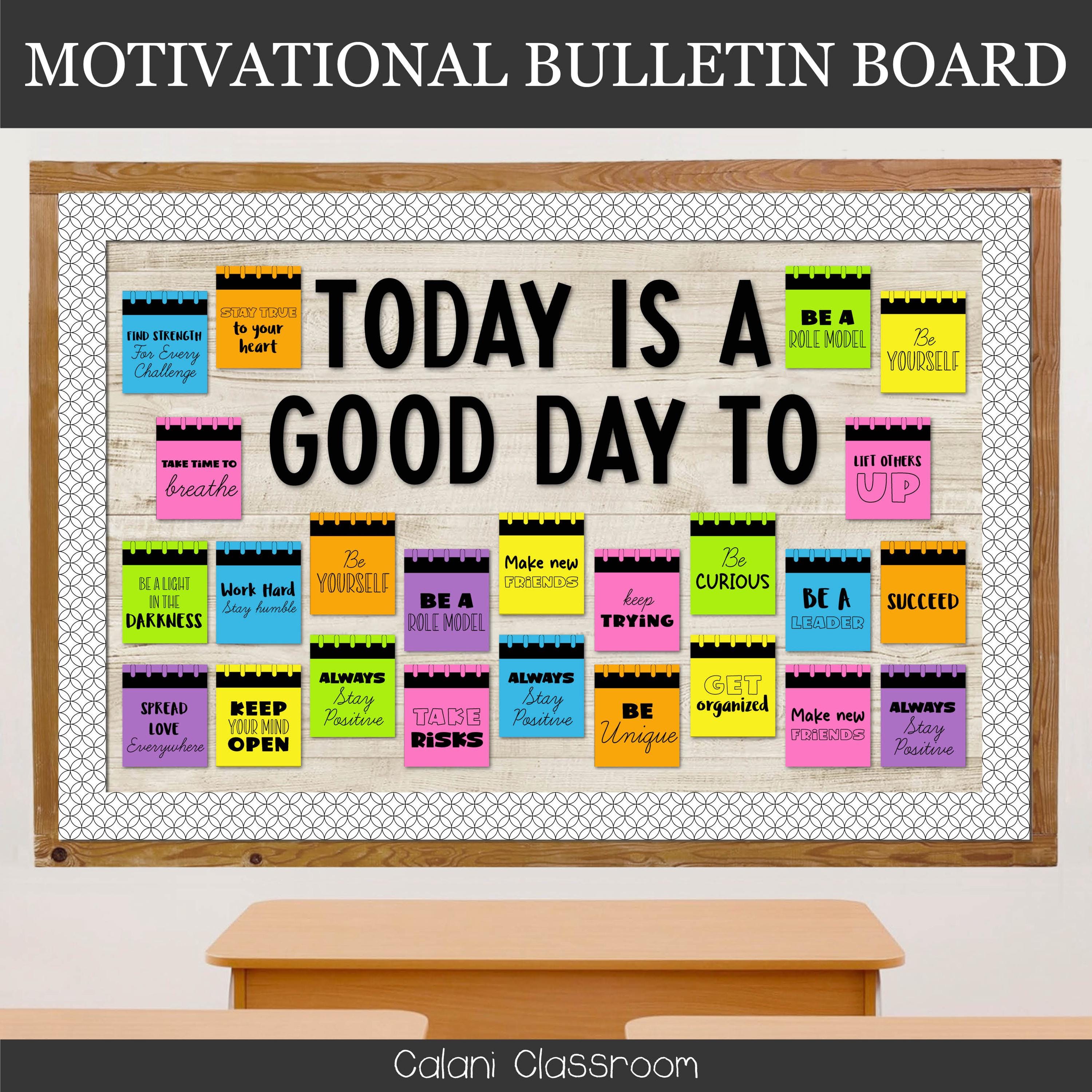 Today is Good Day Bulletin Board Kit, Motivational Bulletin Board ...