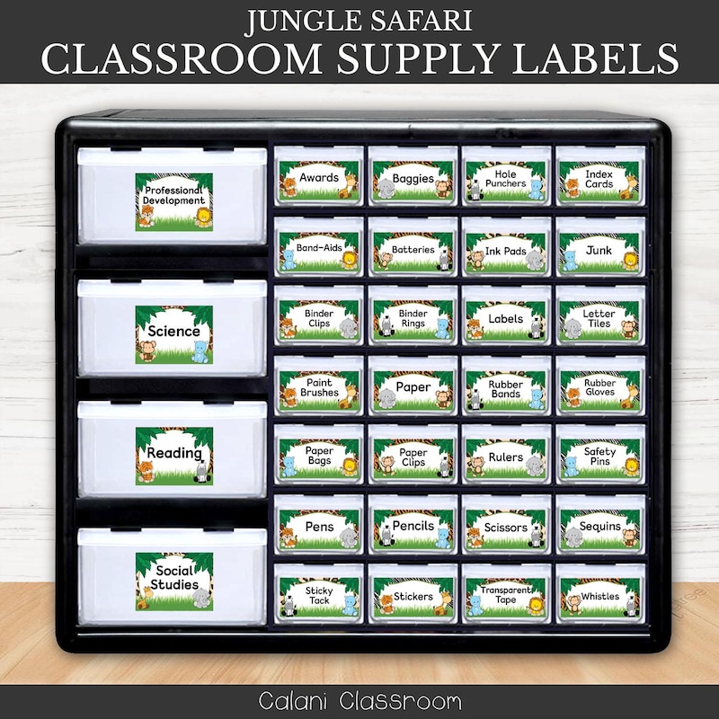 Jungle Labels - Etsy