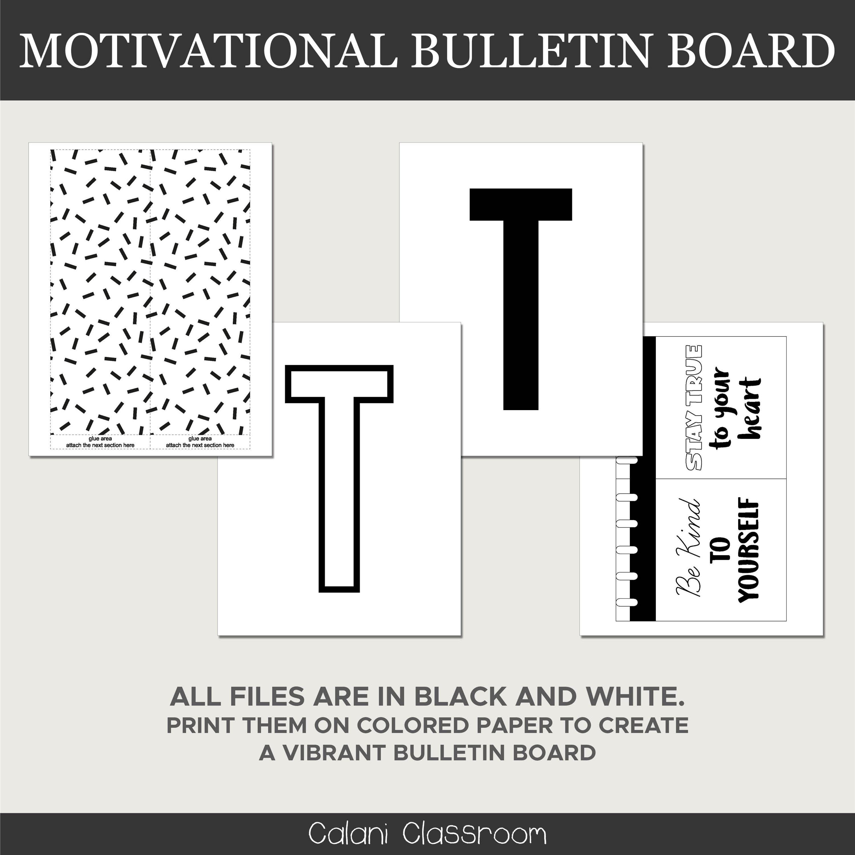 Today is Good Day Bulletin Board Kit, Motivational Bulletin Board ...