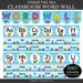 Word Wall Classroom Decor, Ocean Classroom Theme, Editable Reading Wall ...