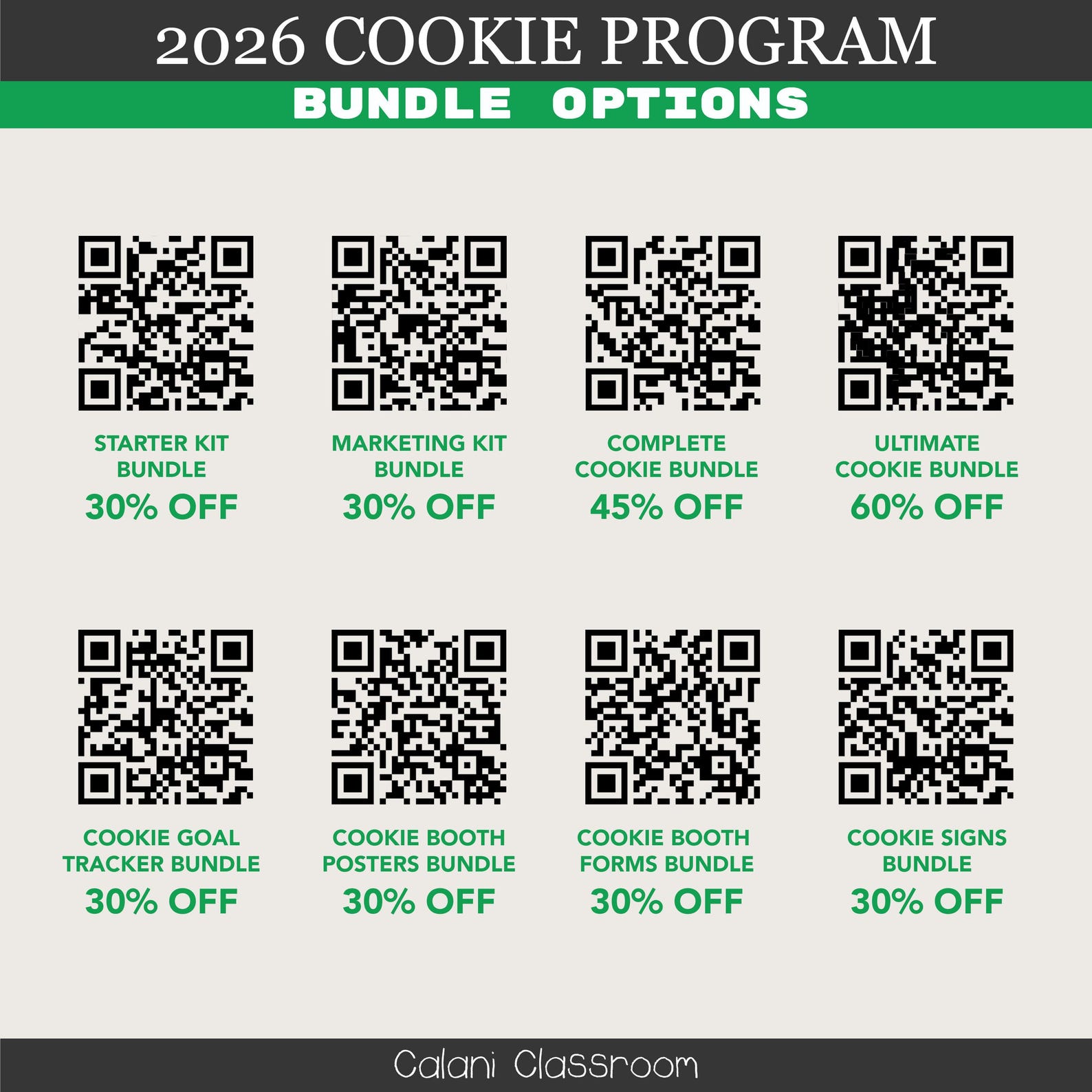 2026 Cookie Booth Twister Printable, Cookie Booth Game for Scout ...