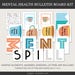 Mental Health Bulletin Board - Tea-themed Therapist Decor Printable Kit ...