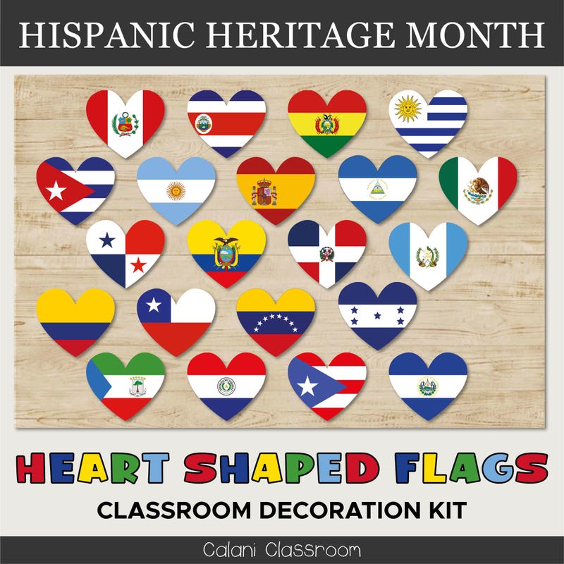 Hispanic Heritage Month Door Decorations - Etsy