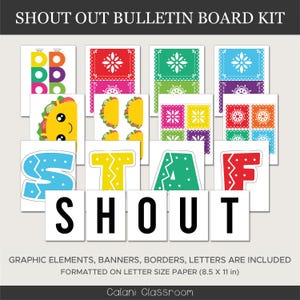 Staff Shout Out Bulletin Board, Staff Appreciation Bulletin Board ...