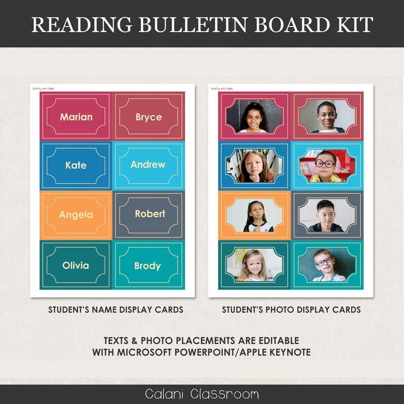 Reading Bulletin Board Kit, Classroom Bulletin Board, Reading Gnomes ...