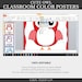 Color Poster Classroom Decor, Owl Classroom Theme, Editable Color ...