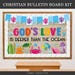 Christian Bulletin Board Kit, Ride the Wave of Grace Classroom Bulletin ...