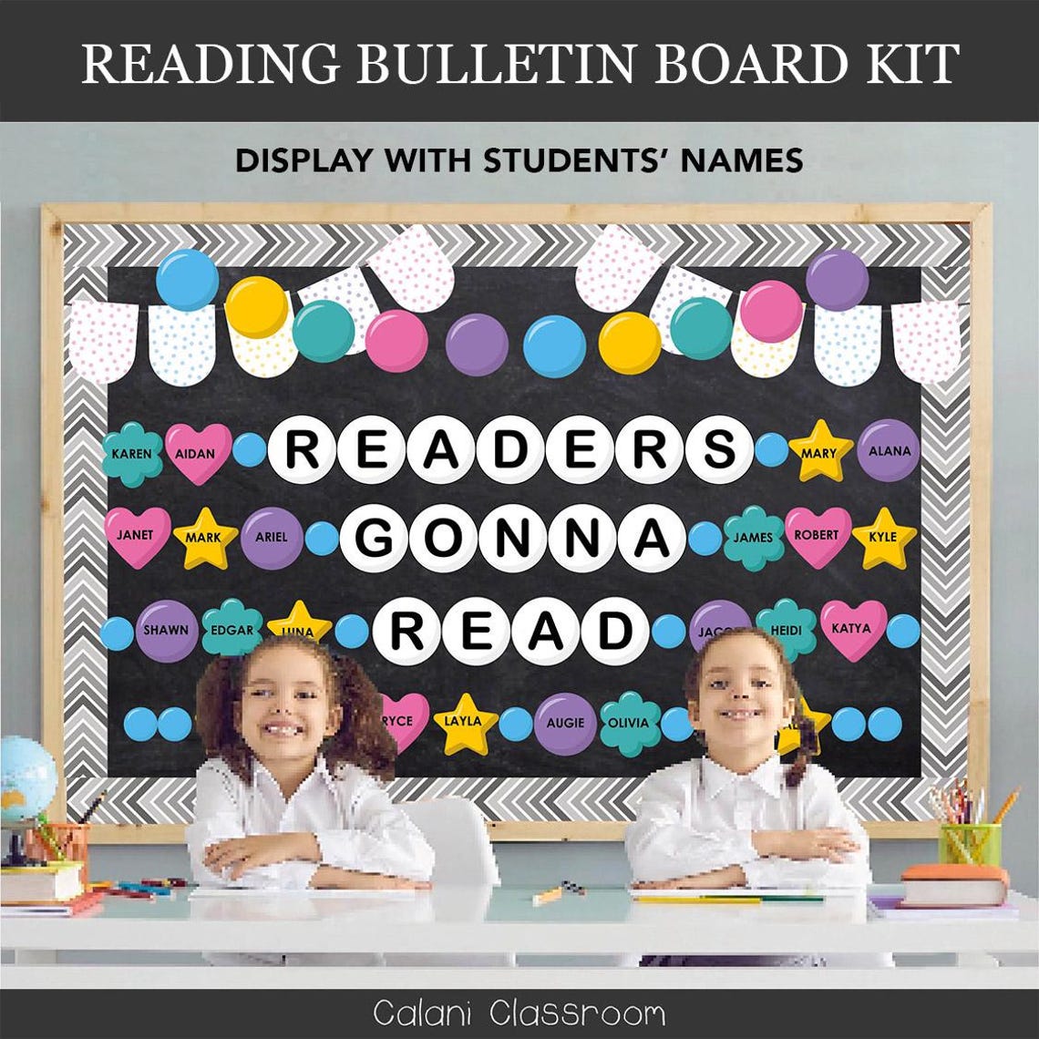 Reading Bulletin Board Kit, Reading Classroom Bulletin Board, Reading ...