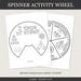 5 Days of Diwali Activity Wheel, Diwali Printable Spinner Wheel, Indian ...
