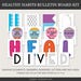 Healthy Habits Bulletin Board - Hot Air Balloons Health Board Nurse ...