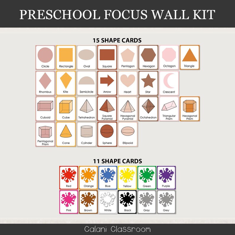 Preschool Focus Wall Template, Preschool Learning Wall, Classroom ...