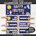 Classroom Jobs Chart, Outer Space Classroom, Editable Classroom Job ...