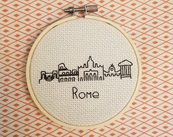 Cross Stitch Rome - Etsy