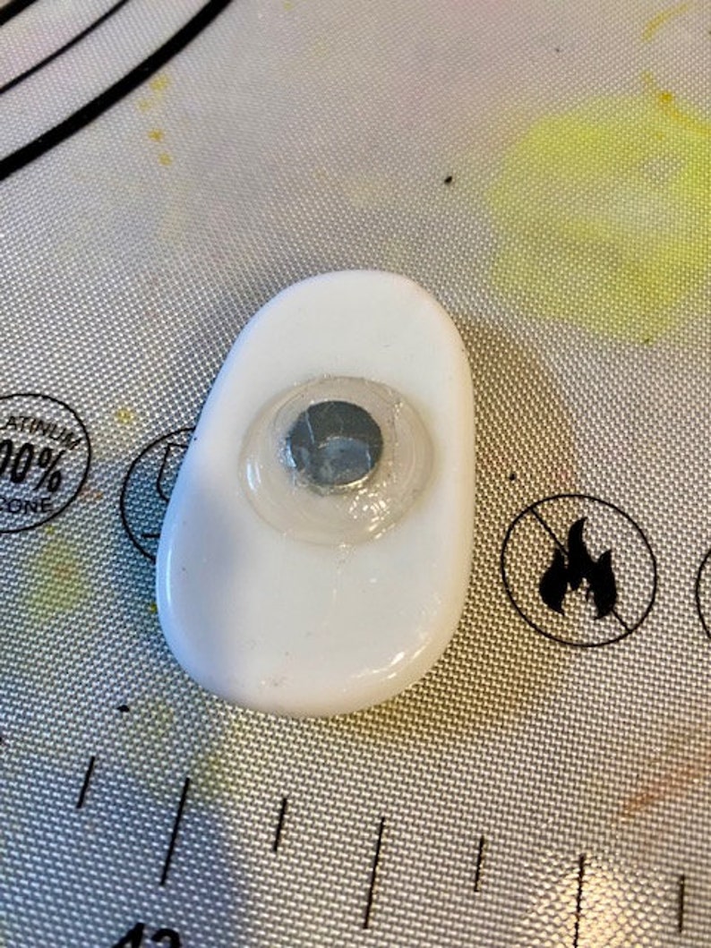 Crazy Fridge Magnet: Glass Pebble With Rare Earth Magnet - Etsy