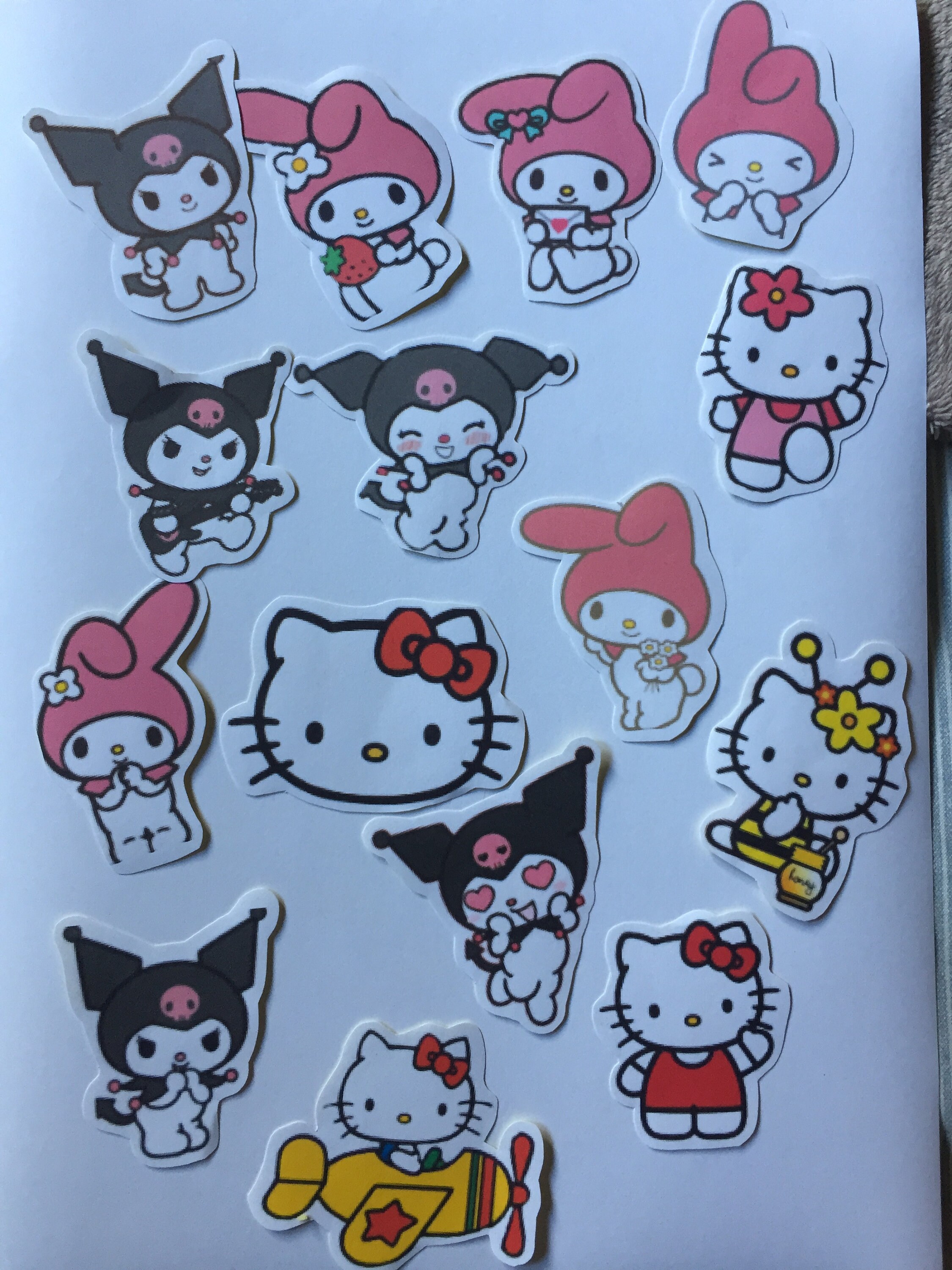 Unofficial Sanrio stickers | Etsy