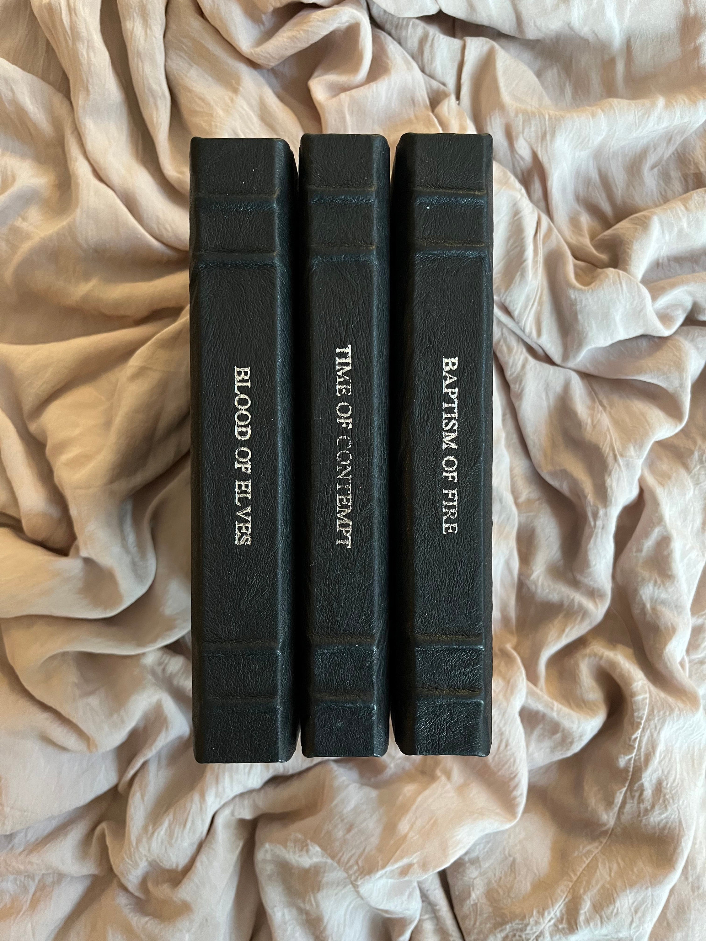 The WITCHER 3 Book Set by Andrzej Sapkowski | Etsy