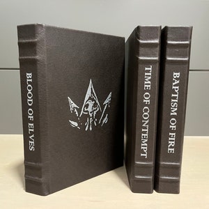 The WITCHER, Complete 8 Book Set - by Andrzej Sapkowski - Premium ...