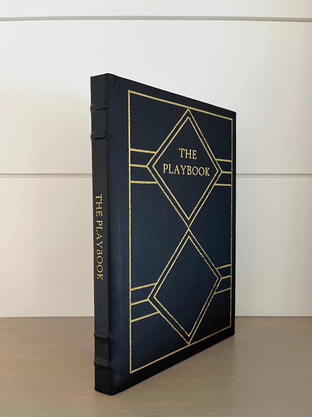 The PLAYBOOK by barney Stinson Handmade Leatherbound Premium Leather ...