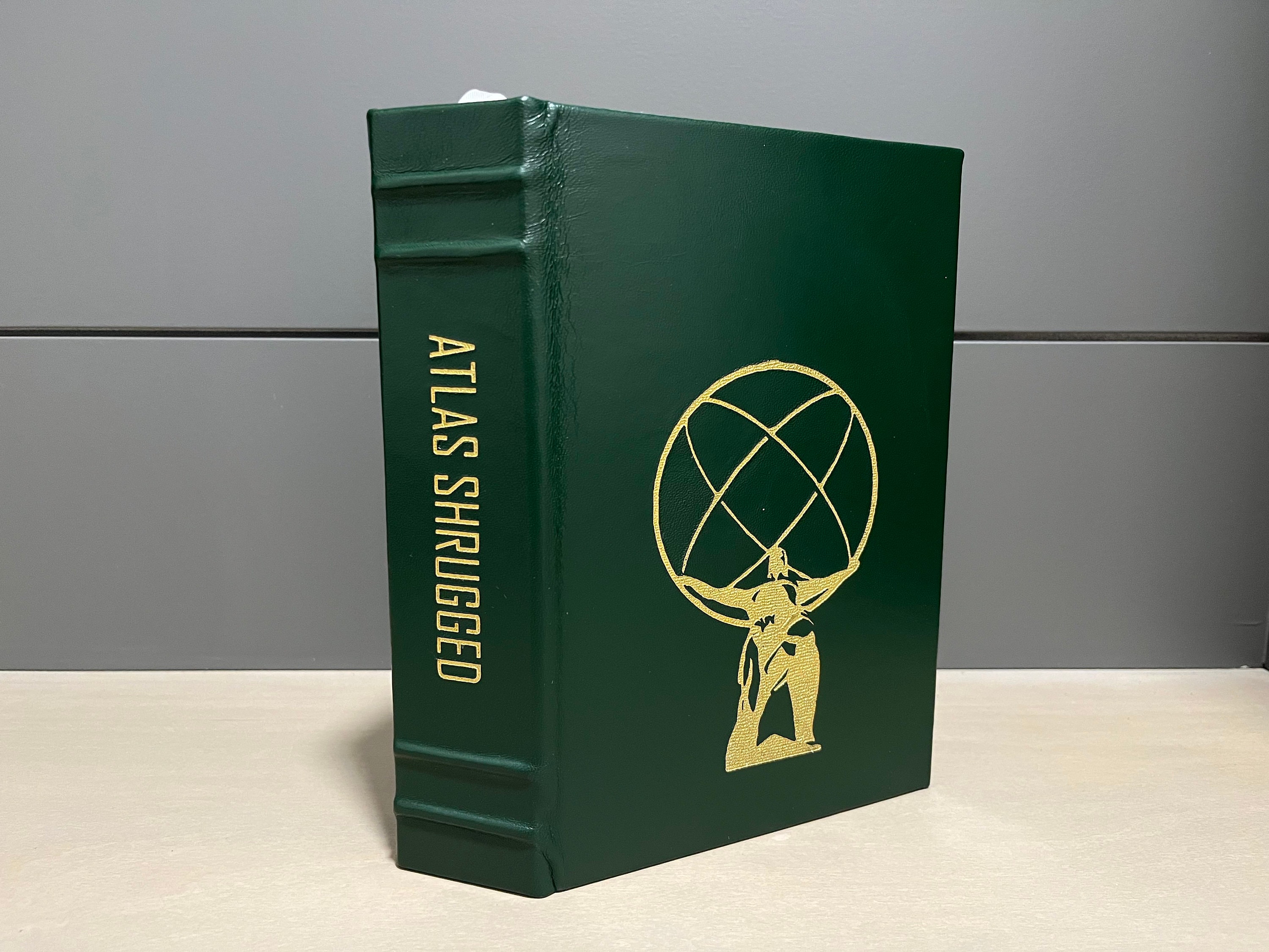 Atlas Shrugged Book Spine