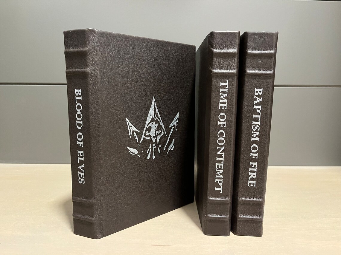 The WITCHER Complete 8 Book Set by Andrzej Sapkowski - Etsy