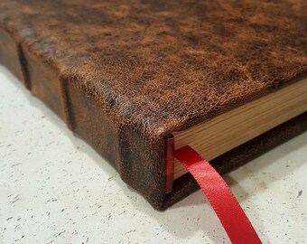 Leather Book Rebinding - Etsy