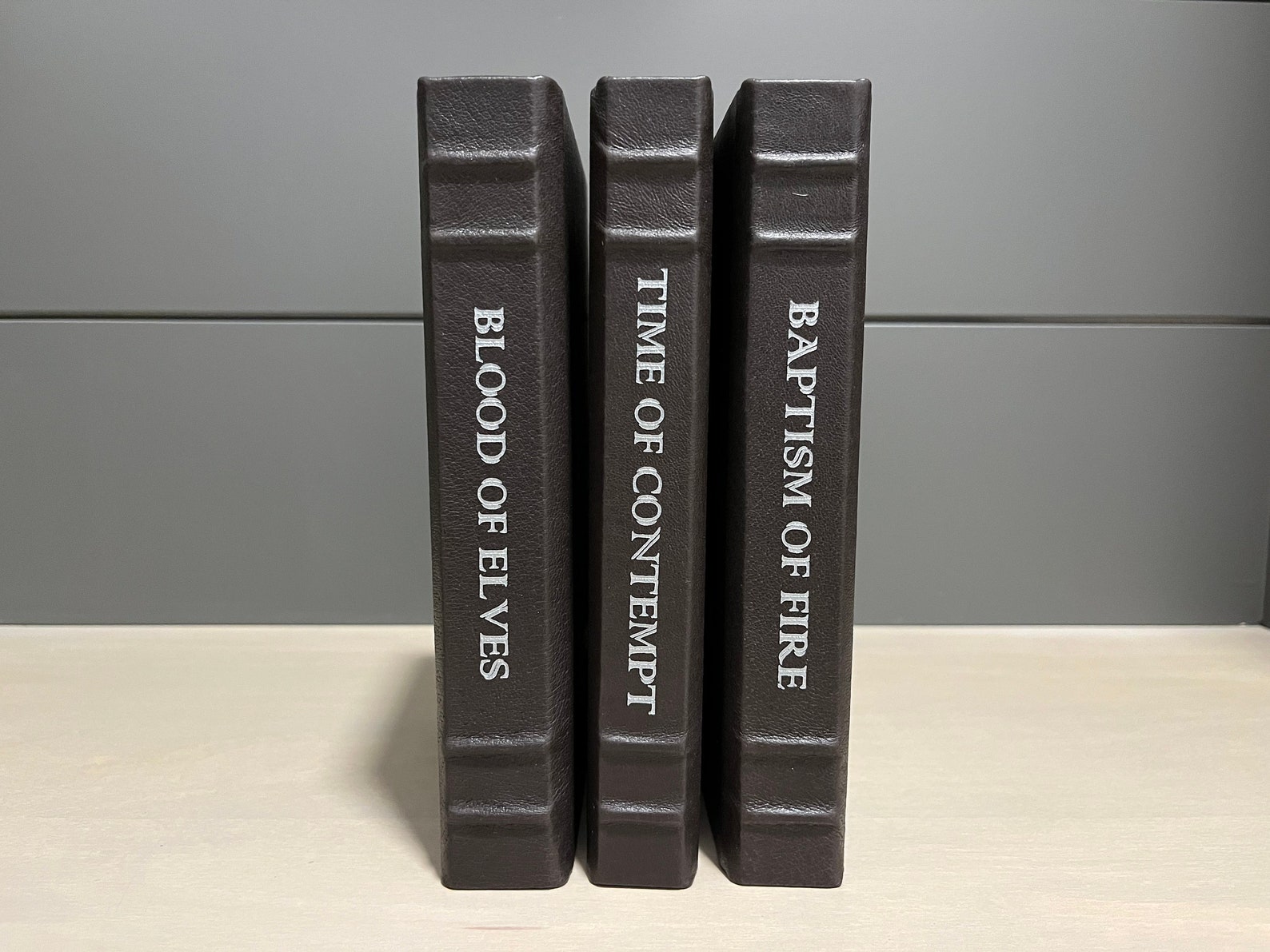 The WITCHER 3 Book Set by Andrzej Sapkowski Premium - Etsy