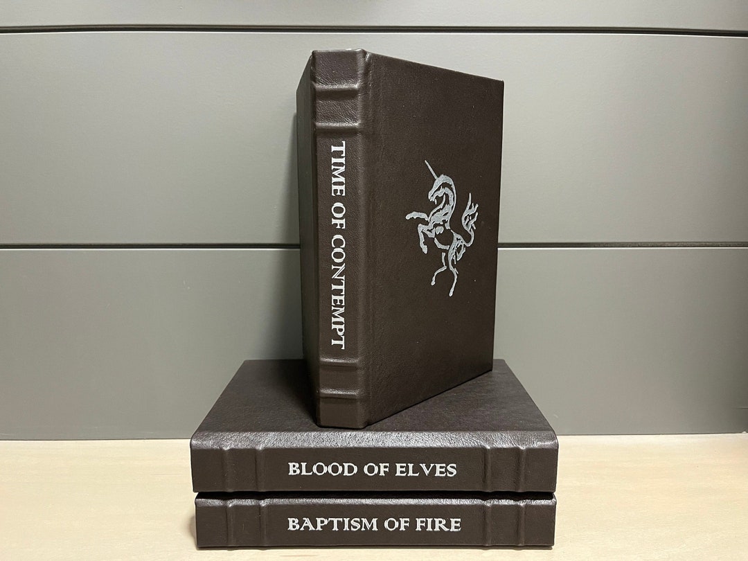 The WITCHER, Complete 8 Book Set - by Andrzej Sapkowski - Premium ...