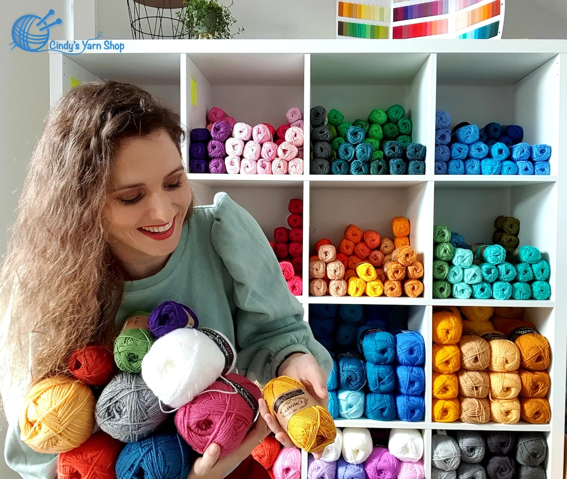 Scheepjes Color Crafter 100g Weiches und glattes Acrylgarn - Etsy.de