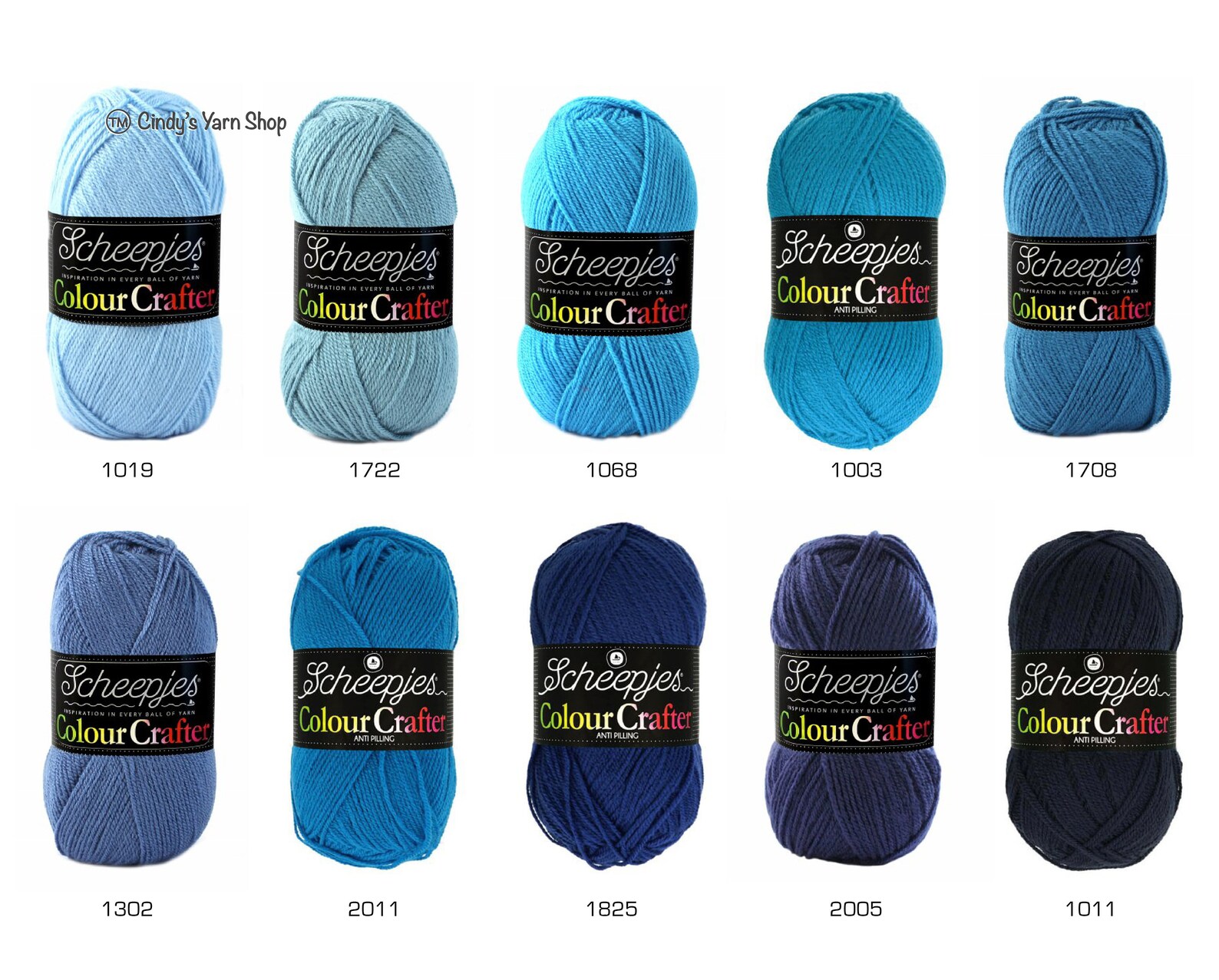 Scheepjes Color Crafter 100g Weiches und glattes Acrylgarn - Etsy.de