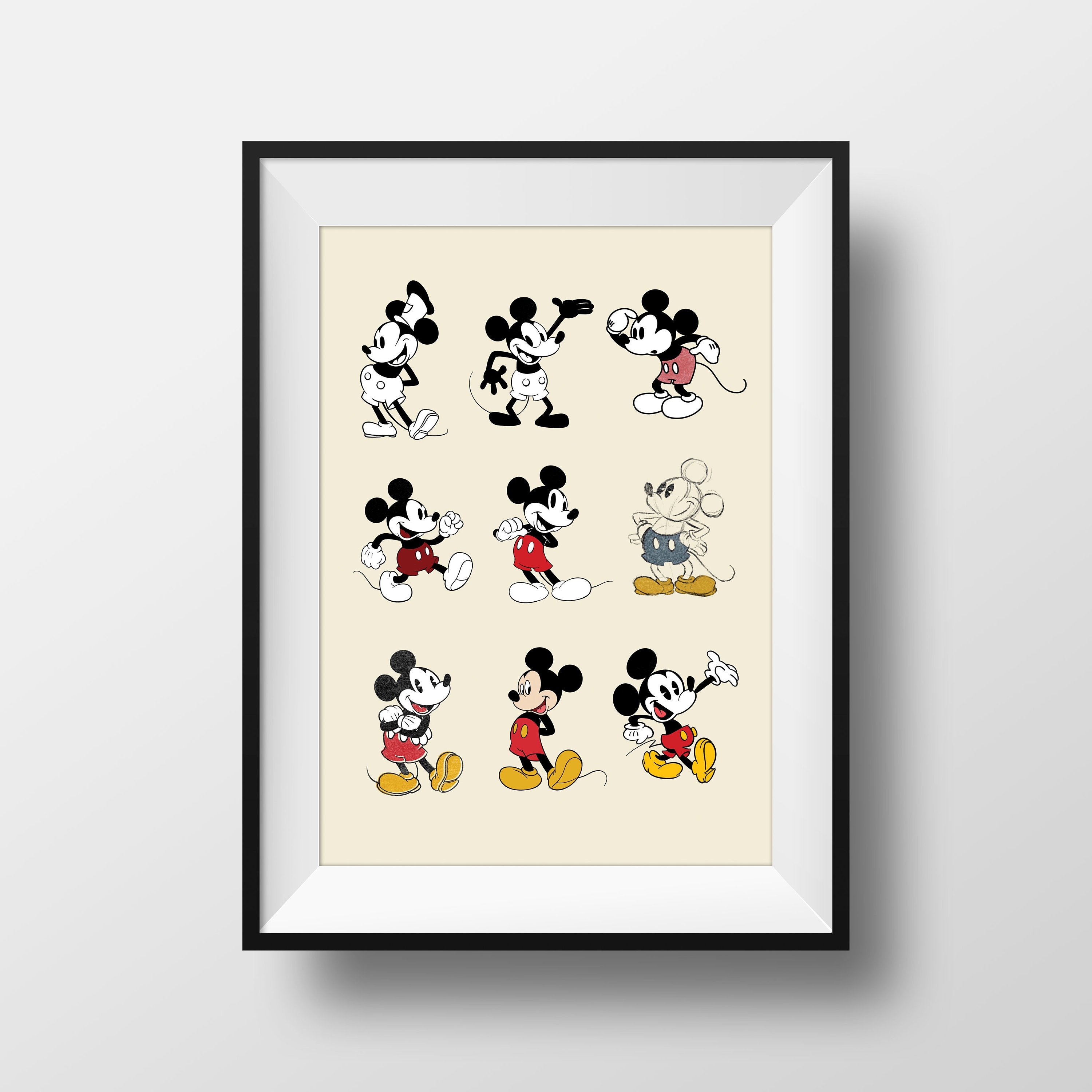 Disney Poster Mickey Mouse for sale| 95 ads for used Disney Poster ...