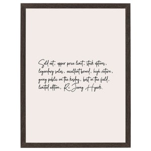 Crash Landing On You 10 Nice Words CLOY Yoon Seri quote | Etsy