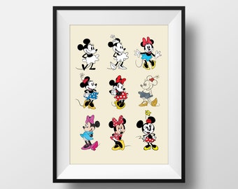 Mickey Minnie Mouse | Etsy