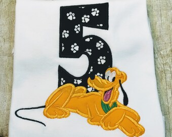 Mickey Mouse Yippee I'm Three Personalized Birthday Shirt | Etsy