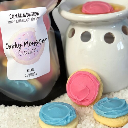 Cooky Monster Wax Melt Cookie Wax Melts Realistic Cookie - Etsy