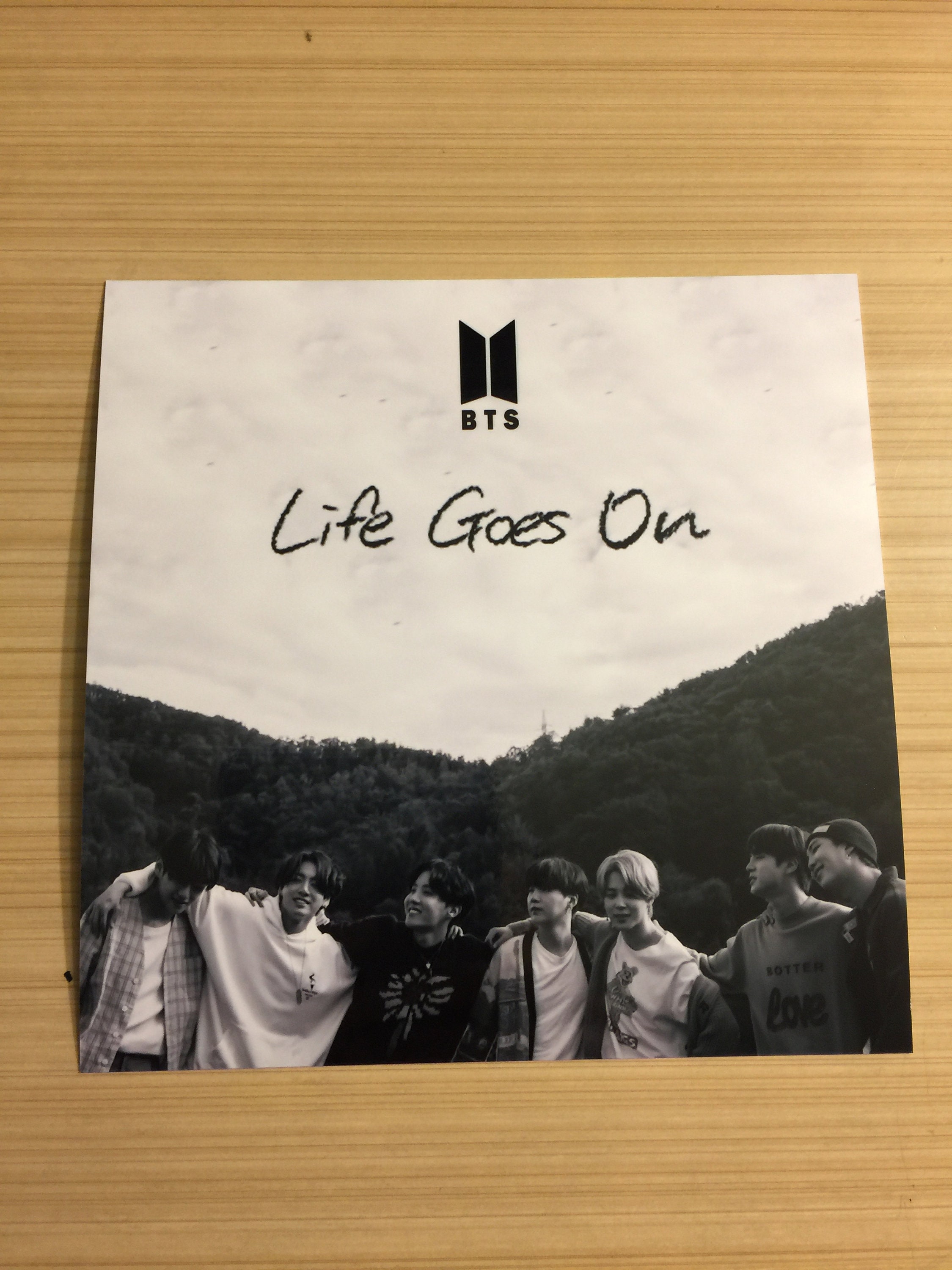 Bts Life Goes On Album Cover Prints Poster Photo Prints 5x5 Etsy