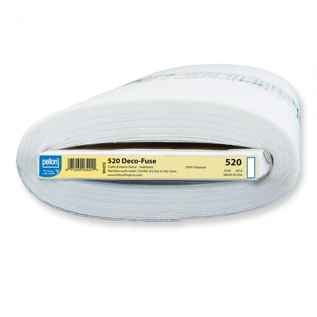 INTERFACING - Pellon P520 - Deco Fuse - Firm - Fusible - Non Woven ...
