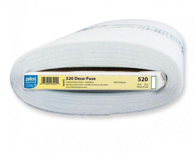 INTERFACING - Pellon P520 - Deco Fuse - Firm - Fusible - Non Woven ...
