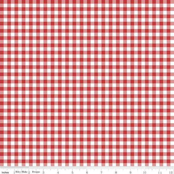 Red Gingham Check - Etsy