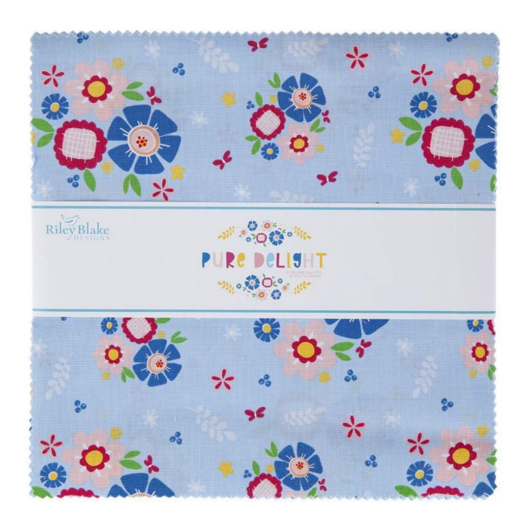 PURE DELIGHT - 10" Inch Stacker - 42 Pieces - by Melanie Collette of ...