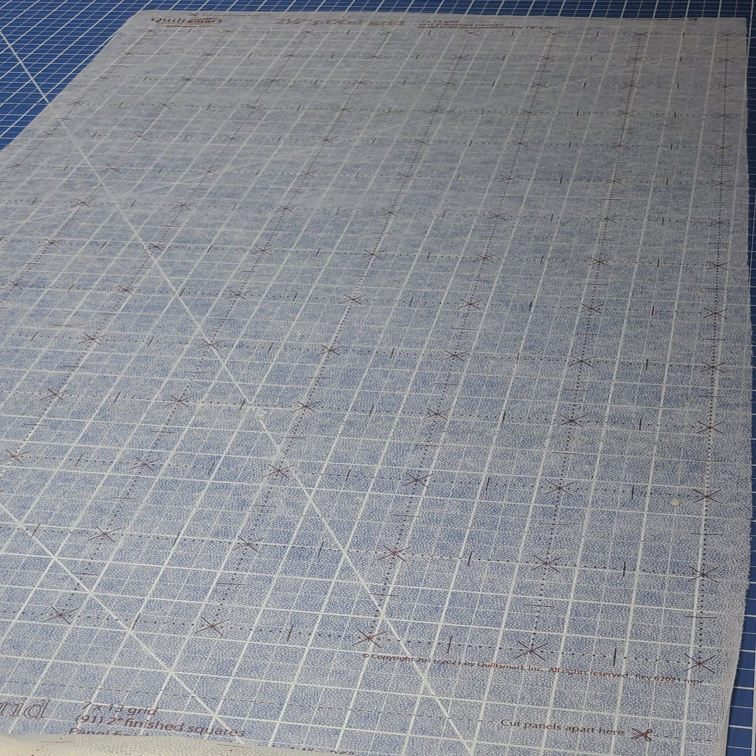 Quiltsmart Fusible Interfacing Grid: 2.5" Pixel Quilting (PDF Tips) - Etsy