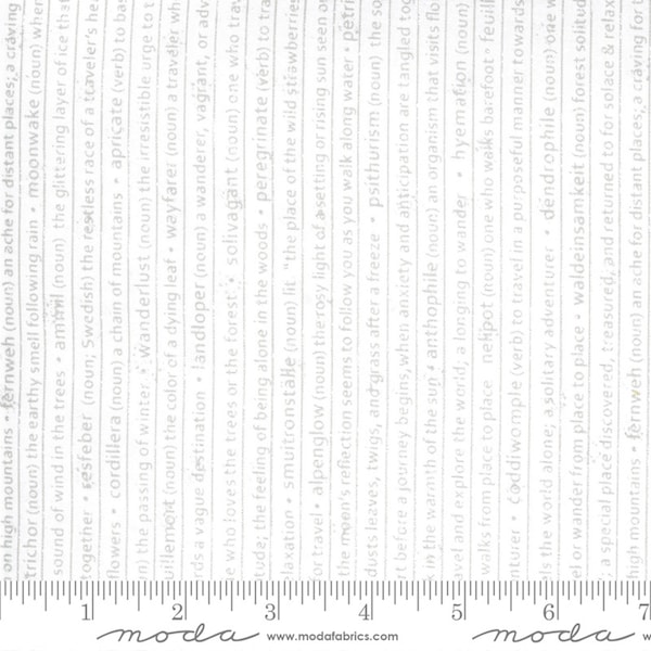 Text Print Fabric - Etsy