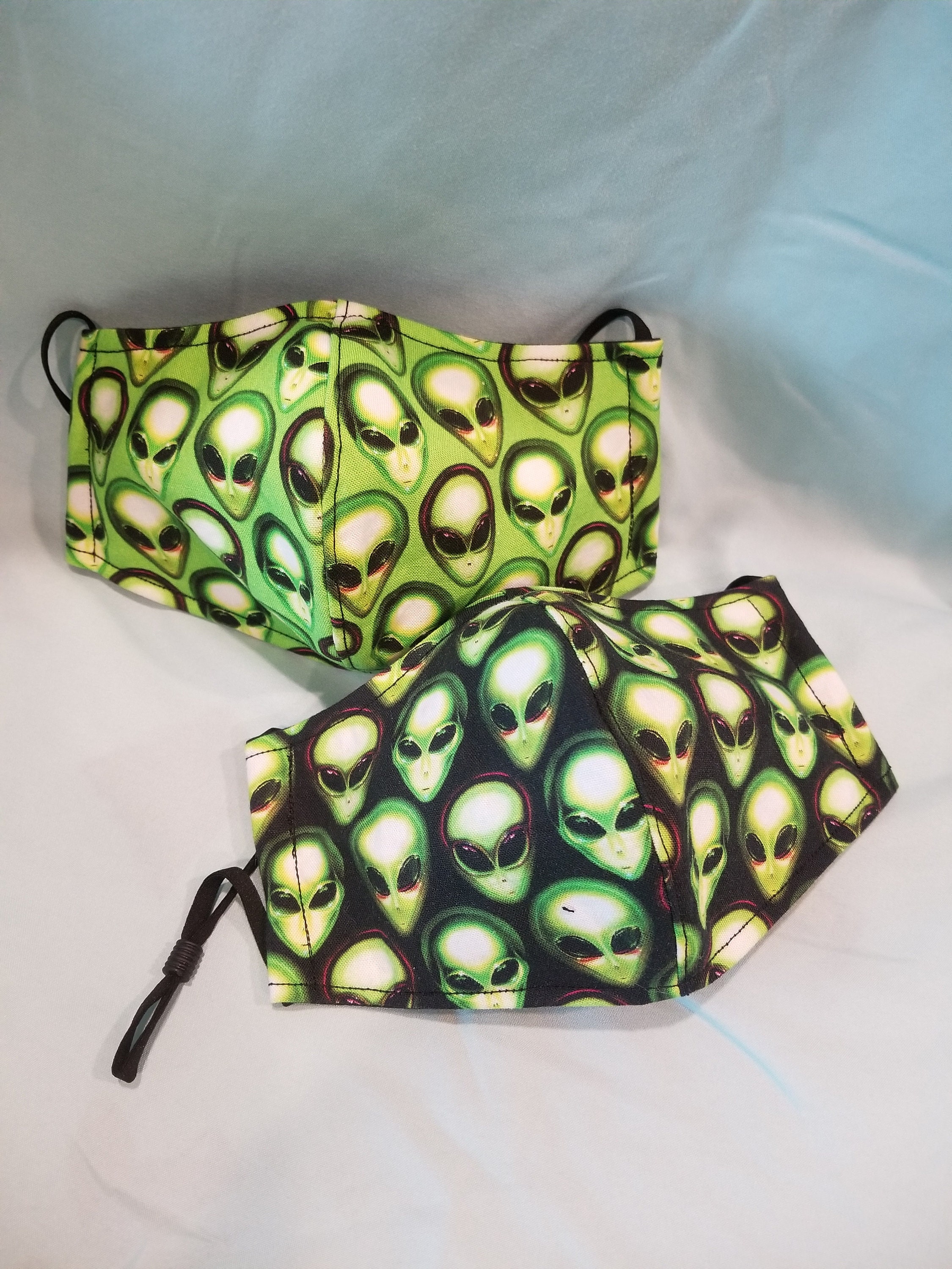 Aliens heads homemade masks adults and children sizes Made | Etsy